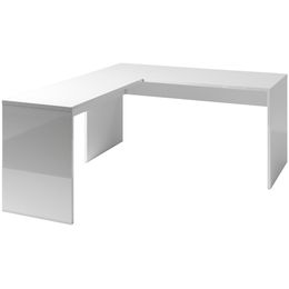 Schreibtisch Inosign "Dame" Tische Gr. B/H/T: 160 cm x 75 cm x 65 cm, weiß (weiß hochglanz) Schreibtische