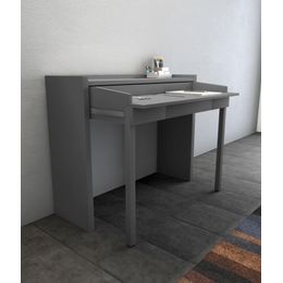 Schreibtisch WOODMAN "Desk 16" Tische Gr. B/H/T: 110 cm x 87 cm x 36 cm, grau Schreibtische