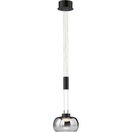 Fischer und Honsel Pendelleuchte FISCHER & HONSEL "Arosa" Lampen Gr. Ø 22,00 cm, beige (sandschwarz) LED Hängeleuchten und Pendelleuchten