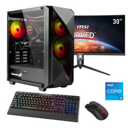 F (A bis G) Hyrican Gaming-PC-Komplettsystem "Striker SET02406" Computer-Komplettsysteme Gr. Microsoft Windows 11 Home (64 Bit), 32 GB RAM 2000 GB SSD, schwarz PC Sets