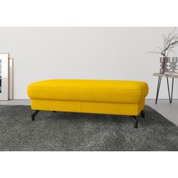 Sit & More Hockerbank SIT&MORE "Cinturo" Hocker Gr. B/H/T: 131 cm x 45 cm x 67 cm, Soft clean, gelb (mustard) SitMore