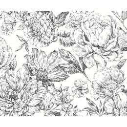 Komar Vliestapete "Flowerbed" Tapeten Gr. B/L: 300 m x 250 m, Rollen: 1 St., bunt Blumentapeten