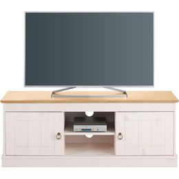 TV-Board Home Affaire "Indra" Sideboards Gr. B/H/T: 120 cm x 45 cm x 40 cm, gelb (weiß, honig) TV-Lowboards