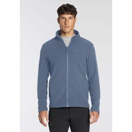 Fleecejacke Jack Wolfskin Gr. L, blau (elemental blue) Herren Jacken Outdoorjacken