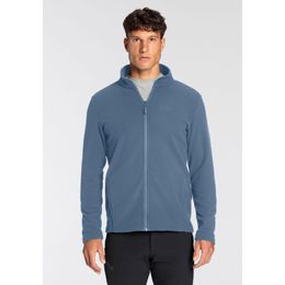 Fleecejacke Jack Wolfskin Gr. XL, blau (elemental blue) Herren Jacken Outdoorjacken