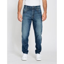 Stretch-Jeans Gang "94MARCO" Gr. 31, Länge 30, blau (classic authentic) Herren Jeans Stretch
