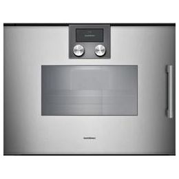 GAGGENAU BSP251111 Dampfbackofen 60 cm Serie 200 Metallicallic Türanschlag li...