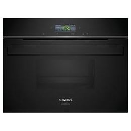 Siemens studioLine CD914GXB1 iQ700, Dampfgarer, 60 x 45 cm, Schwarz, Edelstahl