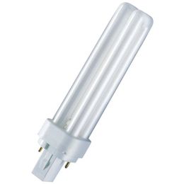 Osram - Kompaktleuchtstofflampe dulux d - G24d, 830 Warmweiß - 13W