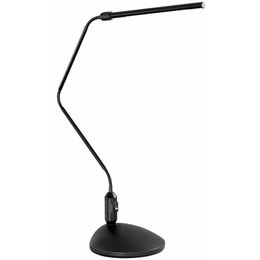 Trio Schreibtischlampe schwarz Klemmleuchte led Tischleuchte flexibel, 3,6W 200lm warmweiß, h 64,5 cm