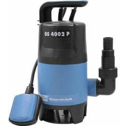 Güde Güde - Schmutzwassertauchpumpe gs 4002 p Gartenpumpe Tauchpumpe Brunnenpumpe