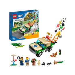 Lego City 60353 Tierrettungsmissionen Bausatz, Mehrfarbig