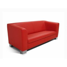 Sofa Designersofa NORTH 2-Sitzer in diversen Stoff und Farbvarianten