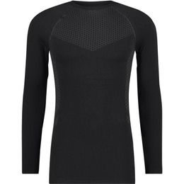Dassy Pierre Funktions-T-Shirt mit langen Ärmeln schwarz s/m 145g - schwarz