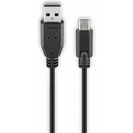 Usb 2.0 Hi-Speed Anschlusskabel, c/a 55466, 1 m, schwarz - goobay