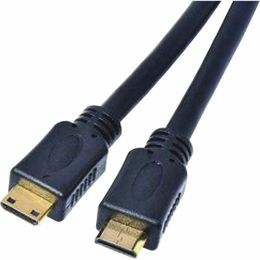 HDMI 2.0 Highspeed-Kabel, Stecker vergoldet, Schwarz 1,5m