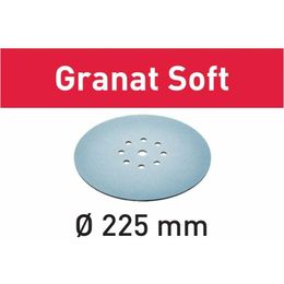 Schleifscheibe stf D225 P320 gr S/25 Granat Soft - FESTOOL
