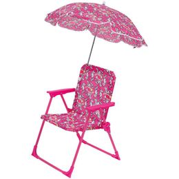 Gardeness - Klappstuhl für Strandkinder oder Garten mit Parasol -Regenschirm - New Unicorno - New Unicorno