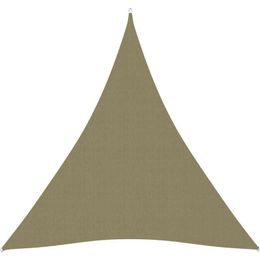 Sweiko - Sonnensegel Oxford-Gewebe Dreieckig 5x6x6 m Beige FF135181DE