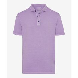 Brax Herren Poloshirt Style PHILO, Violett, Gr. L