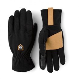 Hestra - Merino Windwool Liner 5 Finger - Handschuhe Gr 6 schwarz