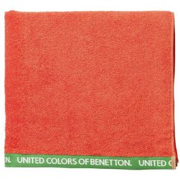 Benetton - strandtuch 90X160CM 380GSM 100% baumwolle velour rot regenbogen