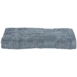 Handtuch Essentiel - 450 g/m² Baumwolle - anthrazitgrau 50 × 90 cm Atmosphera Grau