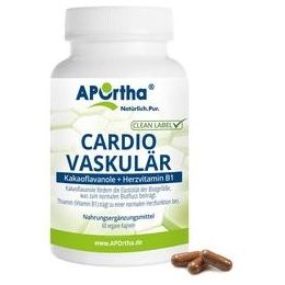 Cardio Vaskulär - 100 mg Kakaoflavanole - vegane Kapseln 60 St