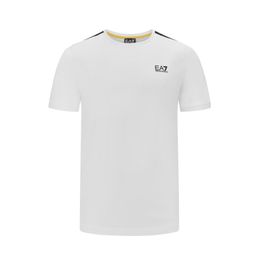 EA7 Emporio Armani T-Shirt mit Logo-Applikation, Modern Fit