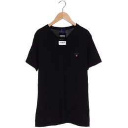 Gant Herren T-Shirt, schwarz