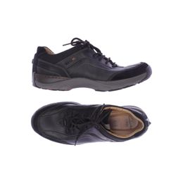 Clarks Herren Sneakers, schwarz, Gr. 9