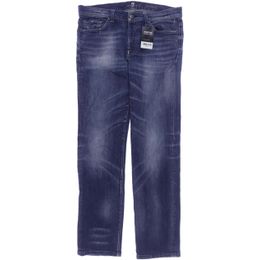 7 For All Mankind Herren Jeans, blau