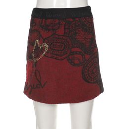 Desigual Damen Rock, bordeaux, Gr. 38