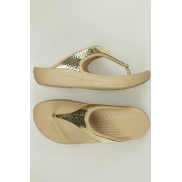 Crocs Damen Sandale, gold