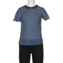 Maison Scotch Damen T-Shirt, blau, Gr. 36