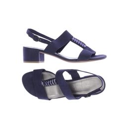 Marco Tozzi Damen Sandale, marineblau