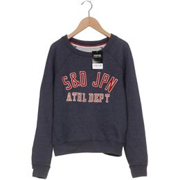 Superdry Damen Sweatshirt, marineblau, Gr. 38