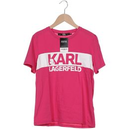 K by KARL LAGERFELD Karl by Karl Lagerfeld Damen T-Shirt, pink, Gr. 38