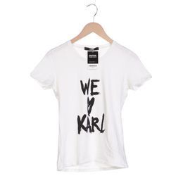 K by KARL LAGERFELD Karl by Karl Lagerfeld Damen T-Shirt, weiß