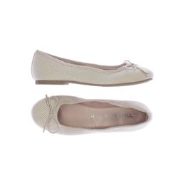 Tamaris Damen Ballerinas, beige, Gr. 36