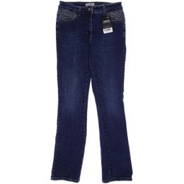 Alba Moda Damen Jeans, marineblau, Gr. 38