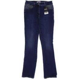 Alba Moda Damen Jeans, marineblau, Gr. 27