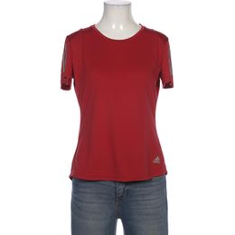 Adidas Damen T-Shirt, bordeaux, Gr. 36