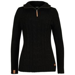 bonprix Troyer Pullover mit Zopfmuster