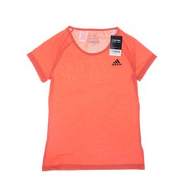 Adidas Damen T-Shirt, orange, Gr. 164
