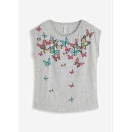 bonprix Shirt mit Schmetterlingen