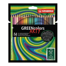 Stabilo Umweltfreundliche Buntstifte "Stabilo GREENcolors-ARTY" - 24 Stück