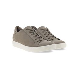 Ecco Leder-Sneakers in Taupe - 37