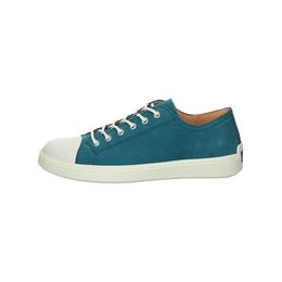 Think! Leder-Sneakers "Turna" in Petrol - 37