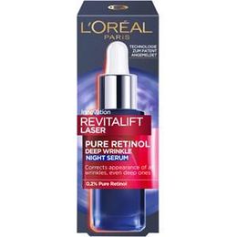 L'Oréal L’Oréal Paris Gesichtspflege Seren Anti-Falten Nacht Serum mit purem Retinol